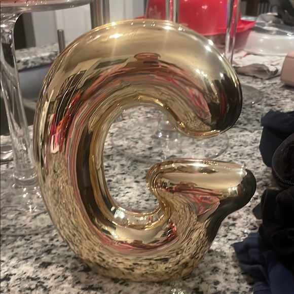 Art | Gold Decorative Letter G Sculpture | Poshmark